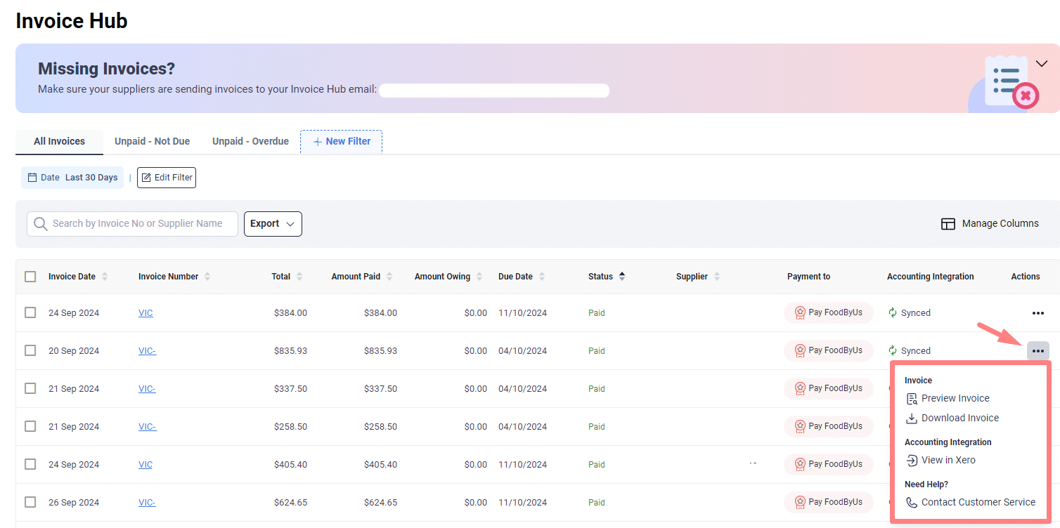 How to view or download invoices from your Invoice Hub - Get help using ...