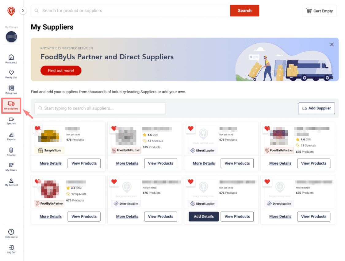 How to order samples from manufacturers - Get help using FoodByUs